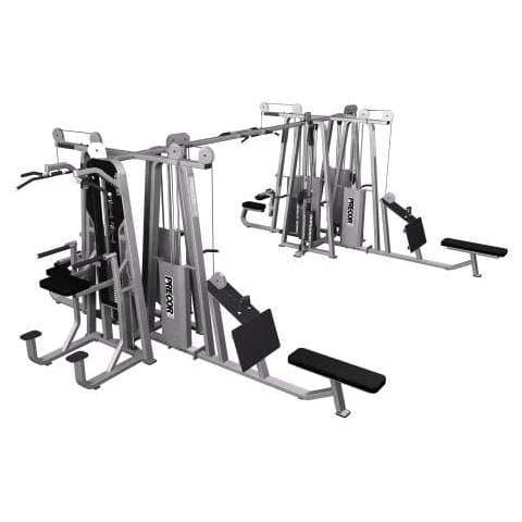 Precor Icarian 8-Stack Multi-Station Gym CW2504: Extensive Workouts ...
